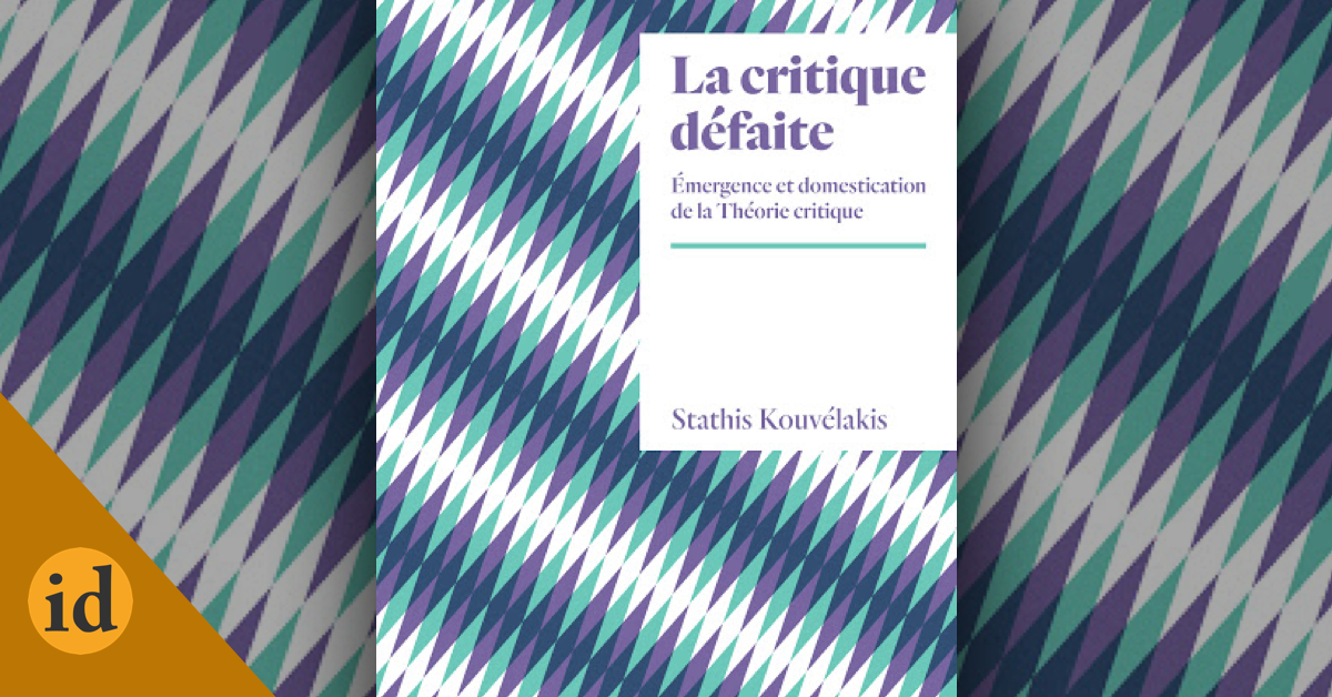 Que reste-t-il de la théorie critique ? - La Vie des idées