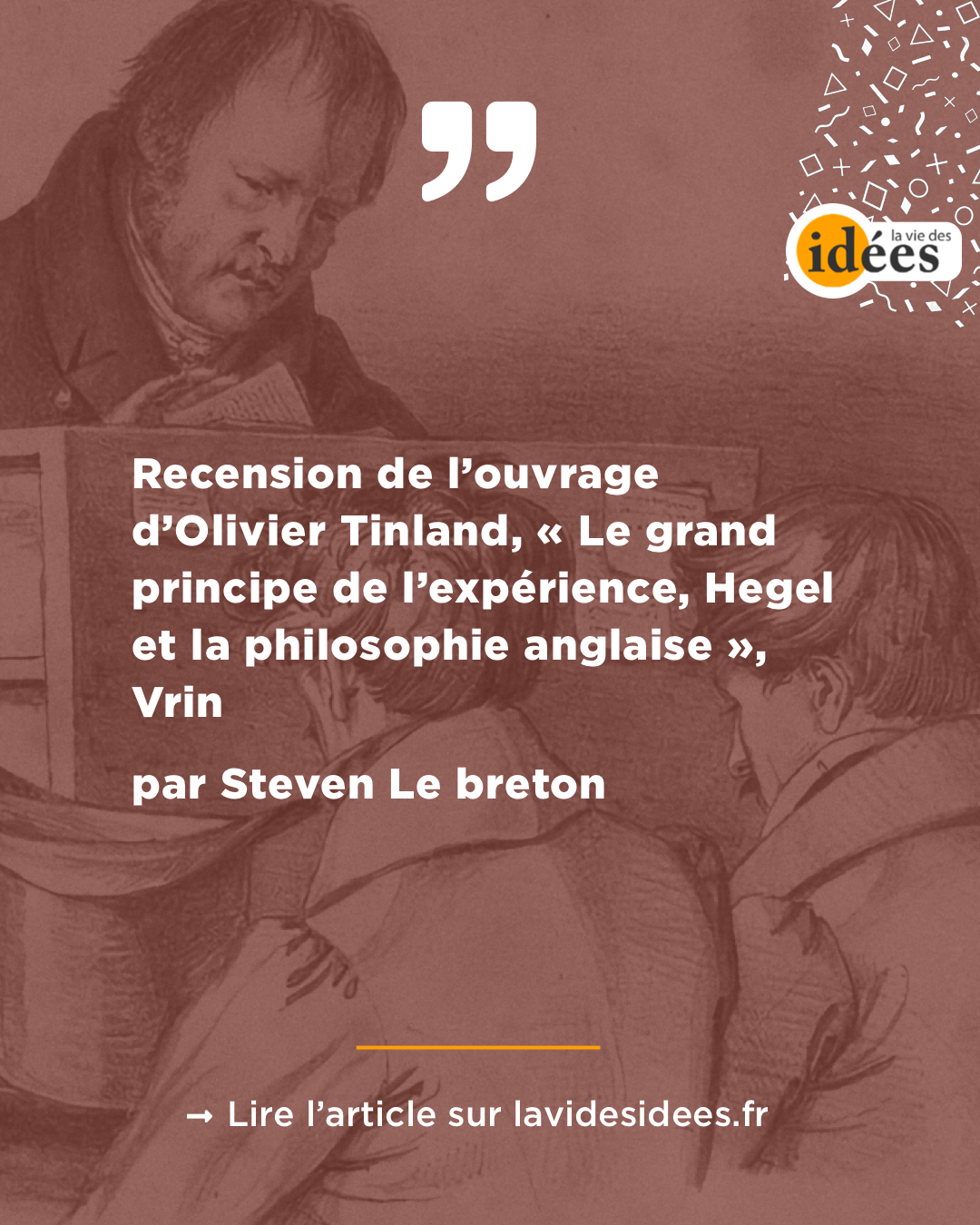 L’empirisme selon Hegel - La Vie des idées